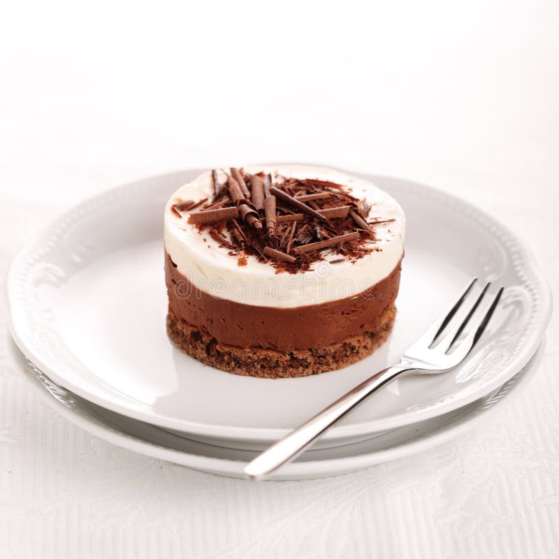 Chocolate moose cake stock photo. Image of cream, chocolate - 14227288