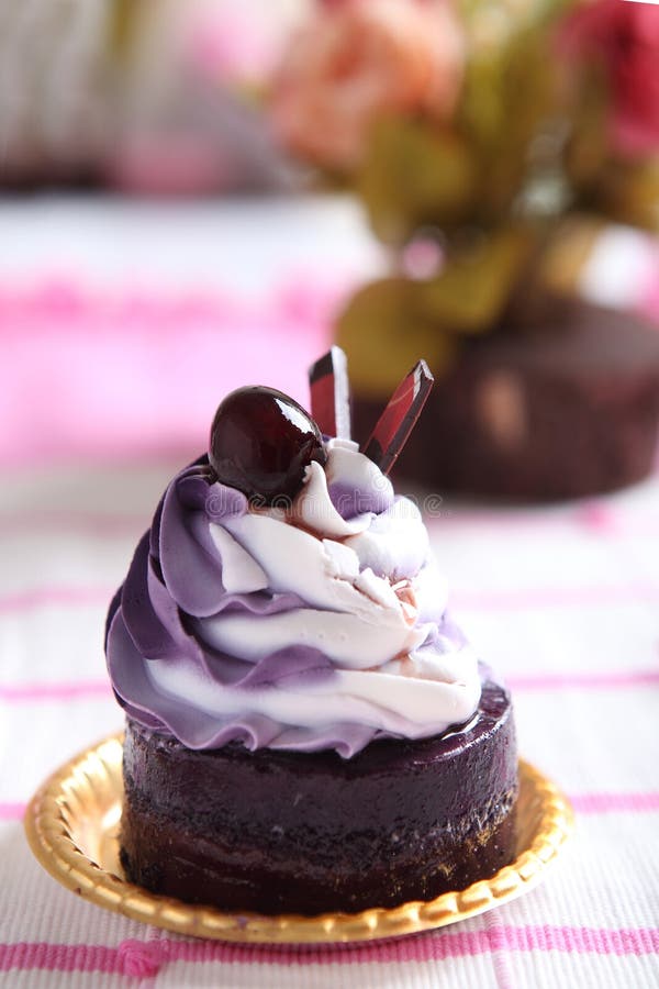 Chocolate moose cake stock image. Image of decorations - 33869561