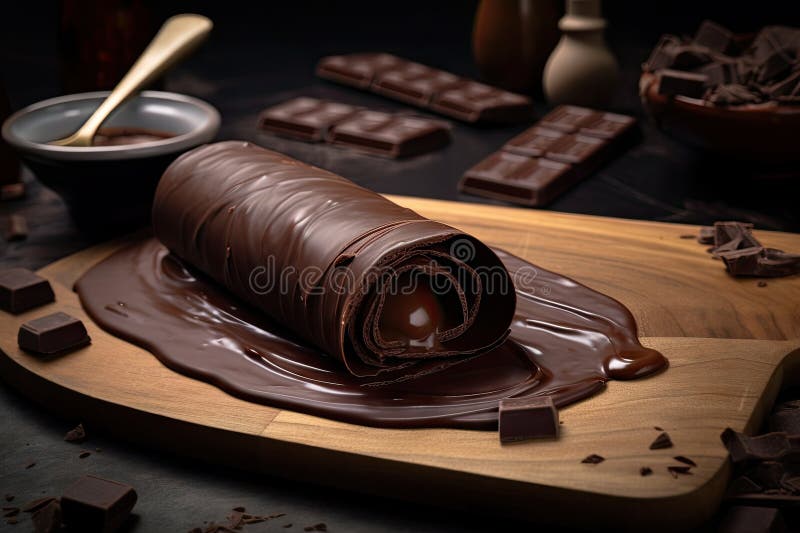 Chocolate Mud Wrap with Warm and Melted Chocolate for Ultimate ...
