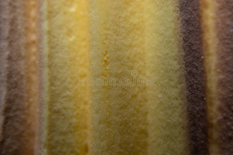 Chocolate Orange Ice Cream Wave As Background Macro Photo Stock Image ...