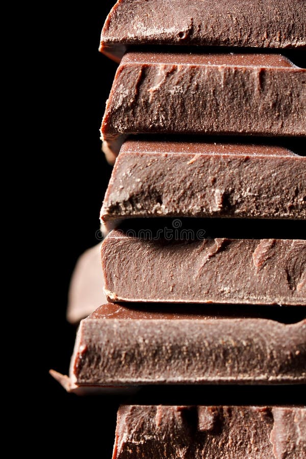 Chocolate oscuro foto de archivo. Imagen de crema, leche - 16672104