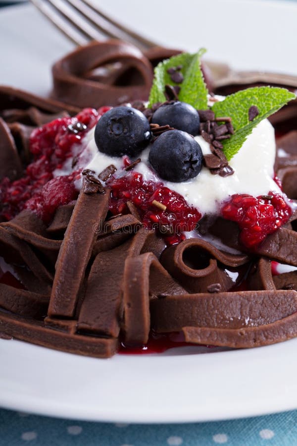 Chocolate pasta stock photo. Image of cocoa, knead, dough - 39328276