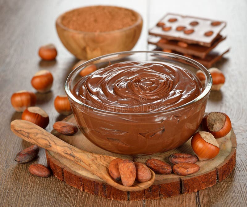 Chocolate paste stock image. Image of ingredient, cream - 32499047