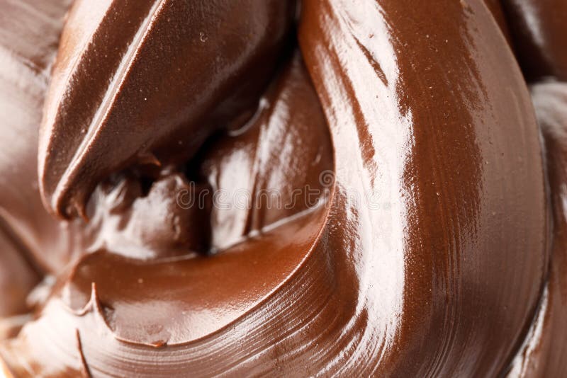 Chocolate Paste Texture stock image. Image of dark, cream - 267919439