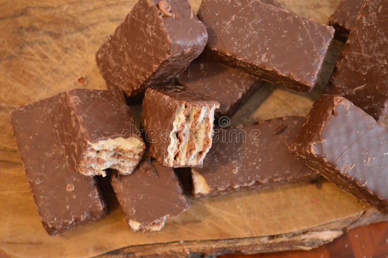 Wafers with Sweet and Chopped Fruit - Traditional Colombian Dessert ...