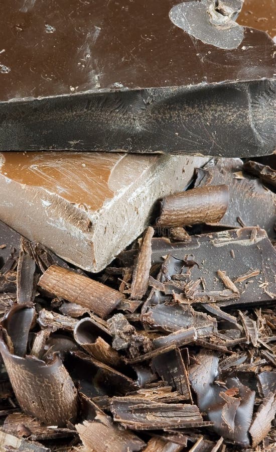 Chocolate Pile stock image. Image of milk, slivers, snack - 1820217