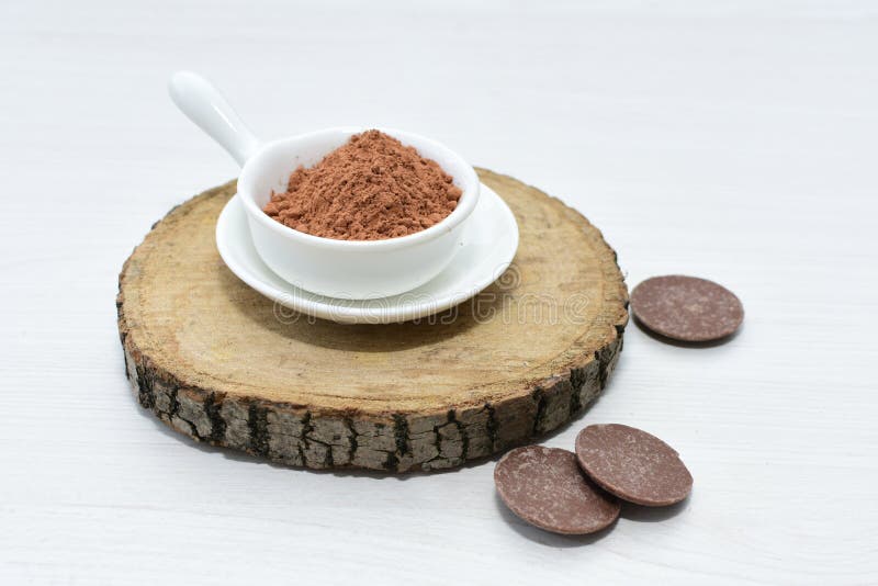 Chocolate powder cocoa stock image. Image of health - 176404269