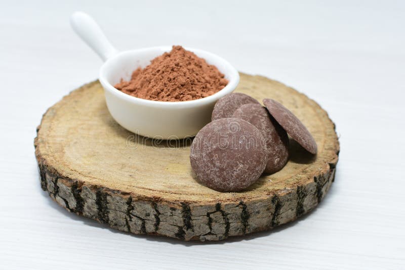 Chocolate powder cocoa stock image. Image of healthy - 176404395