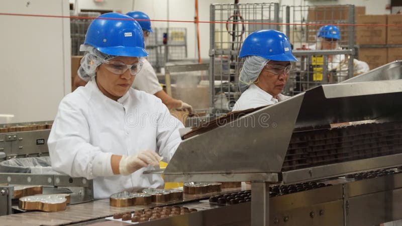 Chocolate production editorial stock image. Image of america - 61886899