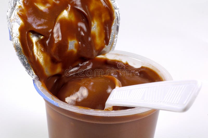 Chocolate Pudding stock image. Image of home, snack, chocolate - 120215