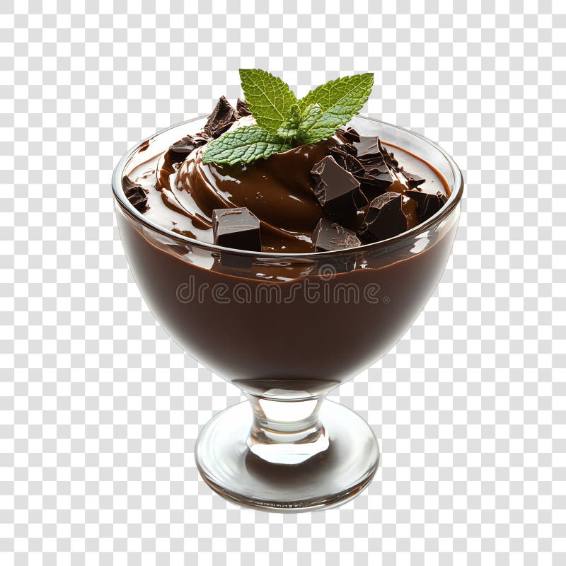 Chocolate pudding stock image. Illustration of pudding - 341512117