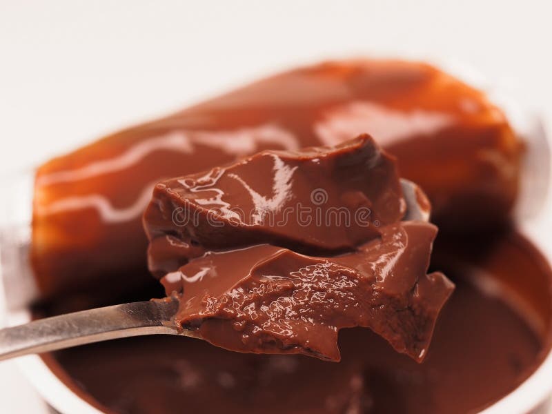 Chocolate Pudding stock photo. Image of food, sweet - 356655414