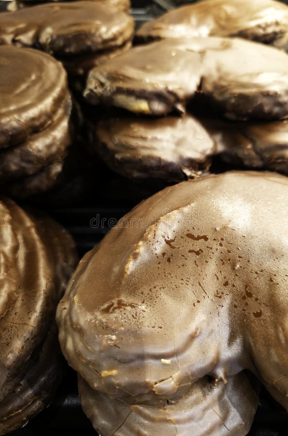 Chocolate Puff Pastry Palm Tree Stock Image - Image of sweet, party ...