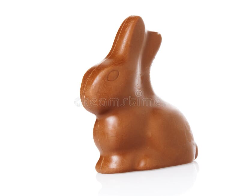 Chocolate Easter Bunny stock photo. Image of confectionery - 624444