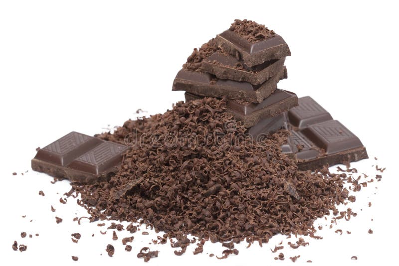 Chocolate Rallado Con Las Especias Foto de archivo - Imagen de rallado ...