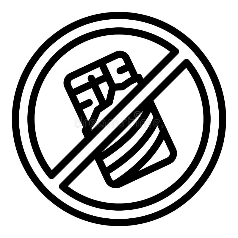 Restricted Icon Set stock vector. Illustration of icon - 139535693