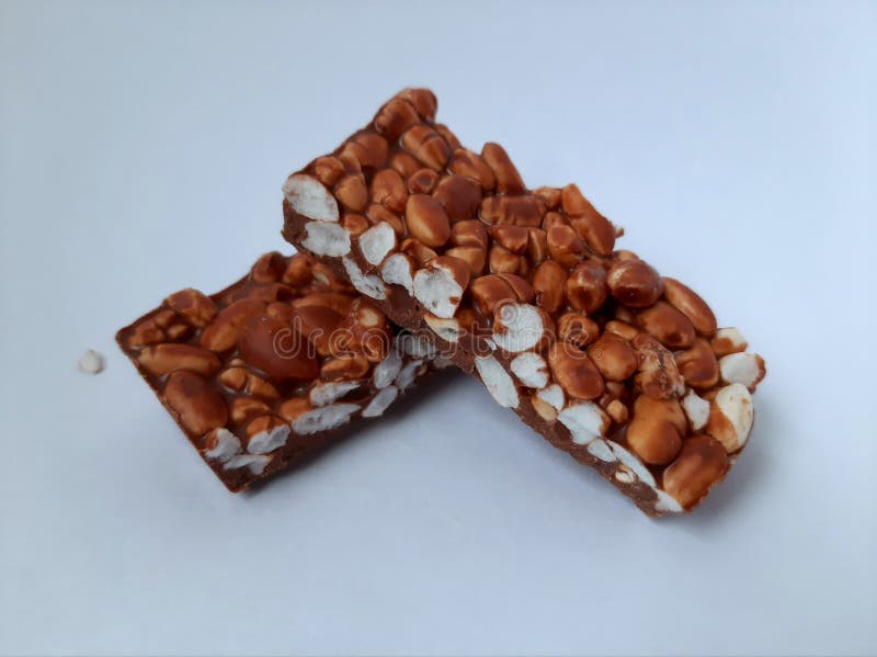 Chocolate with rice stock image. Image of homemade, rice - 170005063