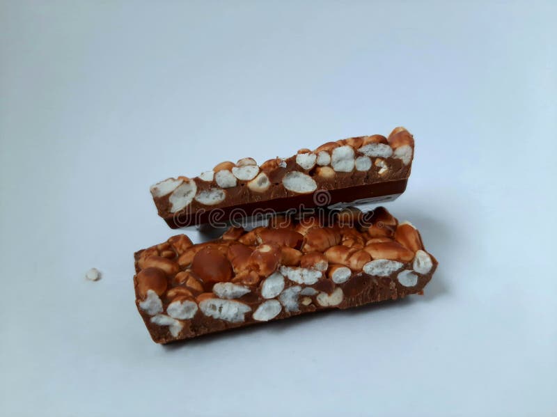 Chocolate with rice stock image. Image of desert, food - 170004993