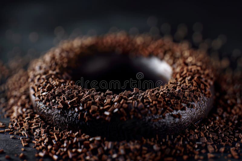 Chocolate Ring stock illustration. Illustration of chocolate - 317294314
