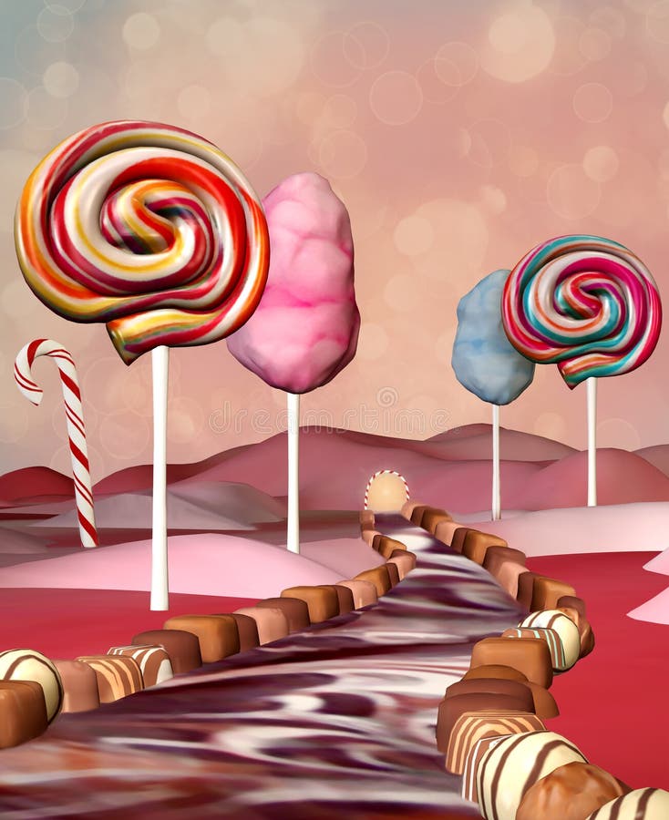Chocolate Road Stock Illustrations – 324 Chocolate Road Stock ...