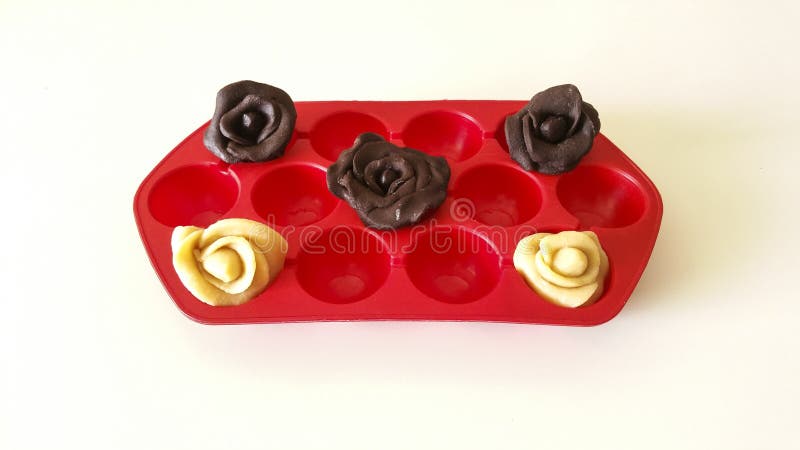 Chocolate roses stock photo. Image of roses, rose, dark - 82279862