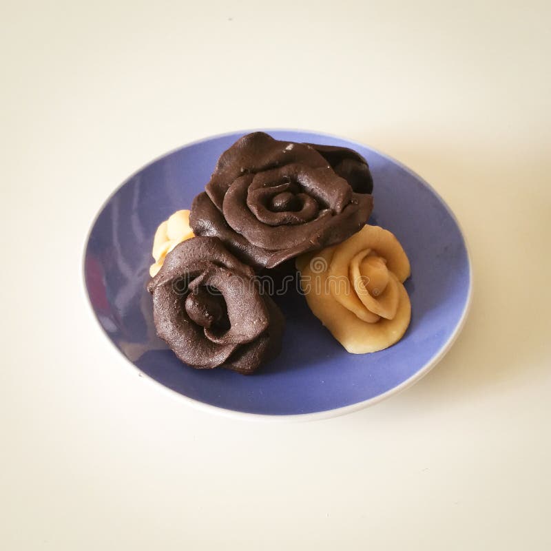 Chocolate roses stock image. Image of beautiful, candy - 82280065