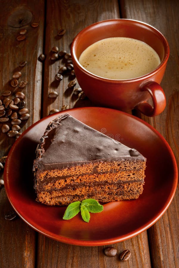 Chocolate Sacher Vienna Cake Stock Photo - Image of austria, friendship ...