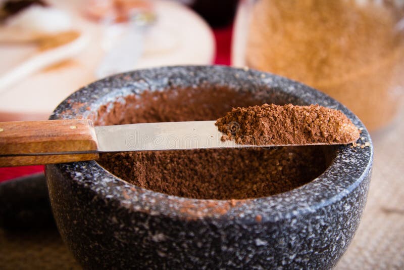 Chocolate Scrub set stock image. Image of solid, coconoat - 91435767