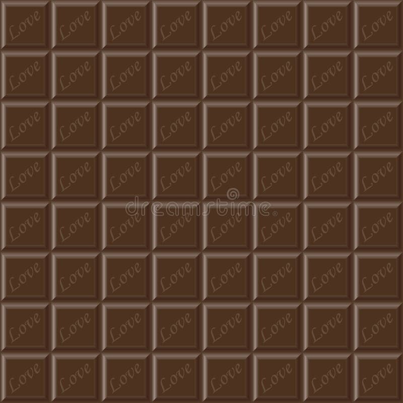 Chocolate Seamless Texture, Stock Vector - Illustration of diet ...