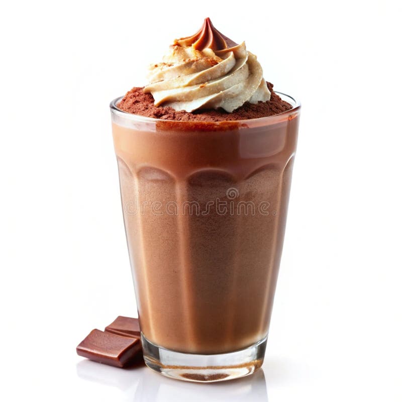 Chocolate Shake stock vector. Illustration of design - 79027190