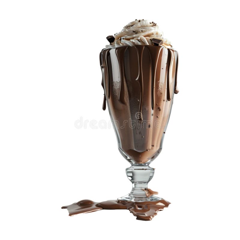 Chocolate Shake stock vector. Illustration of design - 79027190
