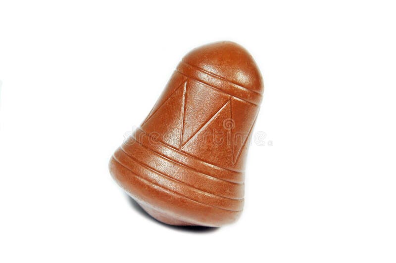 Chocolate shaped bell stock photo. Image of gourmet, icing - 12857436
