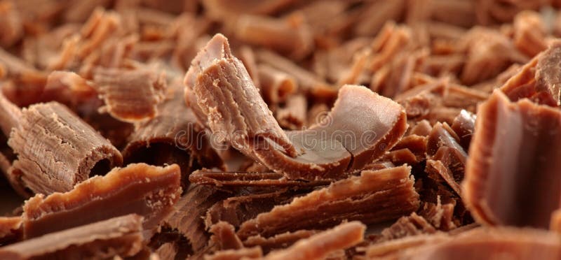 Chocolate shaving stock photo. Image of coiled, detail - 7255304