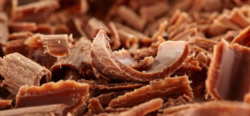 Chocolate shaving stock photo. Image of coiled, detail - 7255304