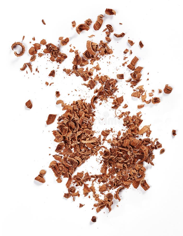 Chocolate shavings stock image. Image of close, isolated - 50729033