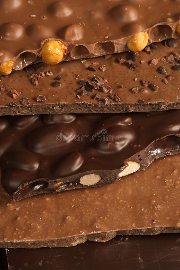 Chocolate slab stock photo. Image of close, broken, brown - 3612772