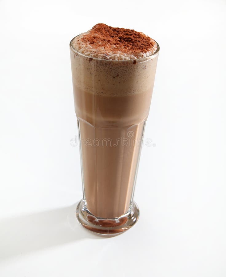 Chocolate frappe slush stock image. Image of food, frappe - 46463503