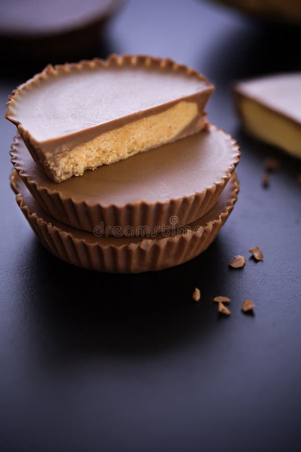 Chocolate Snack / Chocolate / Chocolate Snack on Black Background Stock ...