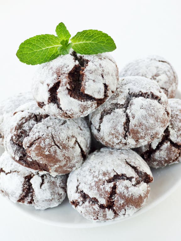 Chocolate snowcaps stock photo. Image of fresh, snack - 18699742