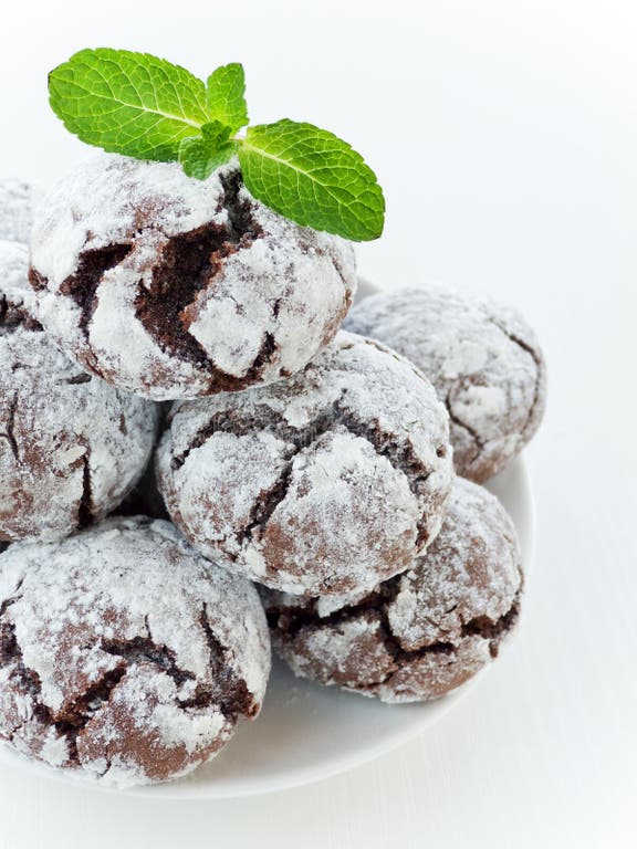 Chocolate snowcaps stock image. Image of food, gourmet - 19082091