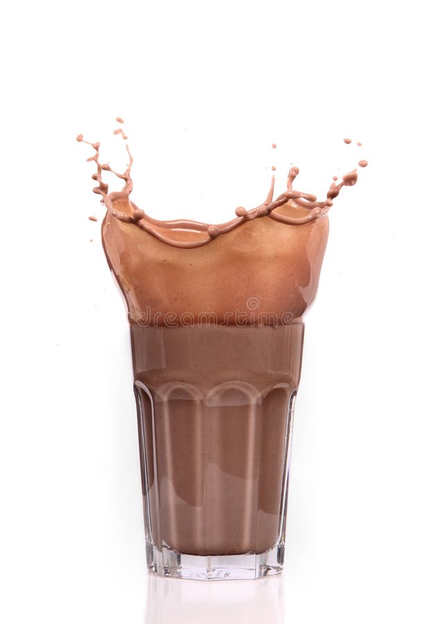 Bottle Pouring Milk Chocolate Stock Photo - Image of chocolate ...