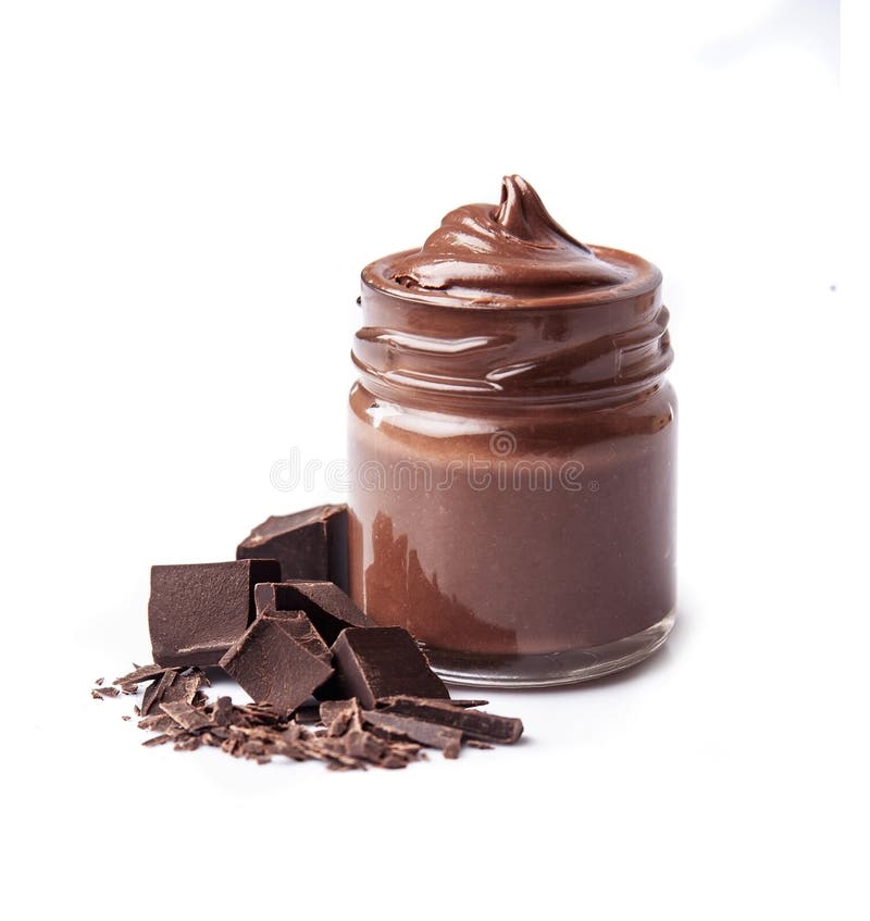 Chocolate Splash with Chocolate Chips Stock Image - Image of healthy ...