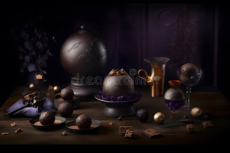 Chocolate Splash Cocoa Creative Poster. Neural Network AI Generated ...