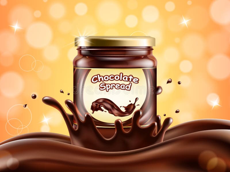 Hazelnut Chocolate Spread Label Stock Illustrations – 109 Hazelnut ...