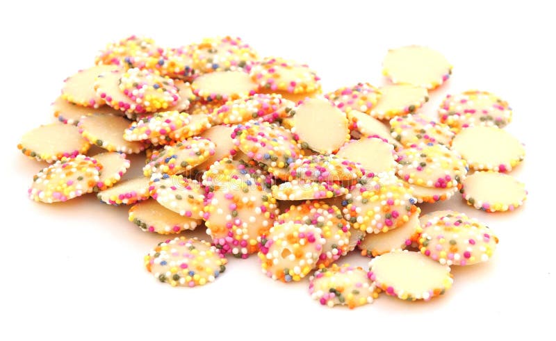 Chocolate sprinkle sweets stock photo. Image of candy - 7350352