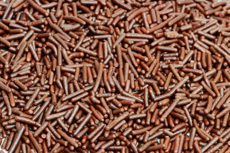 Chocolate sprinkles stock image. Image of hard, aromatic - 512927