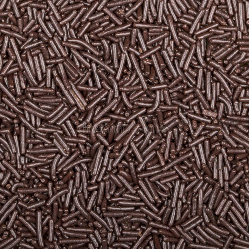 Chocolate sprinkles stock image. Image of flakes, cuisine - 33558235