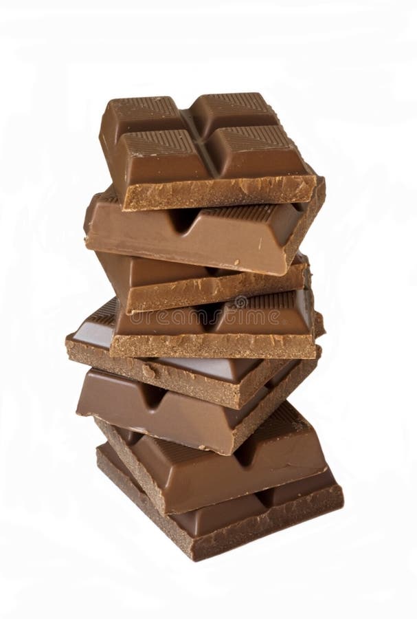 Chocolate Stack stock photo. Image of indulgence, dessert - 12699838