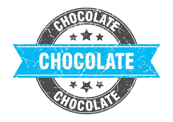 Chocolate stamp stock vector. Illustration of label - 162723220
