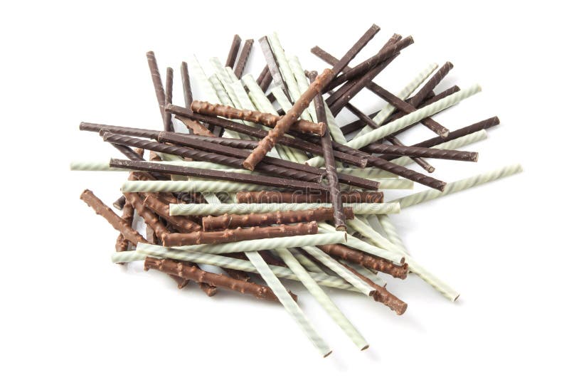 Chocolate sticks stock image. Image of cream, roll, cereal - 29070449